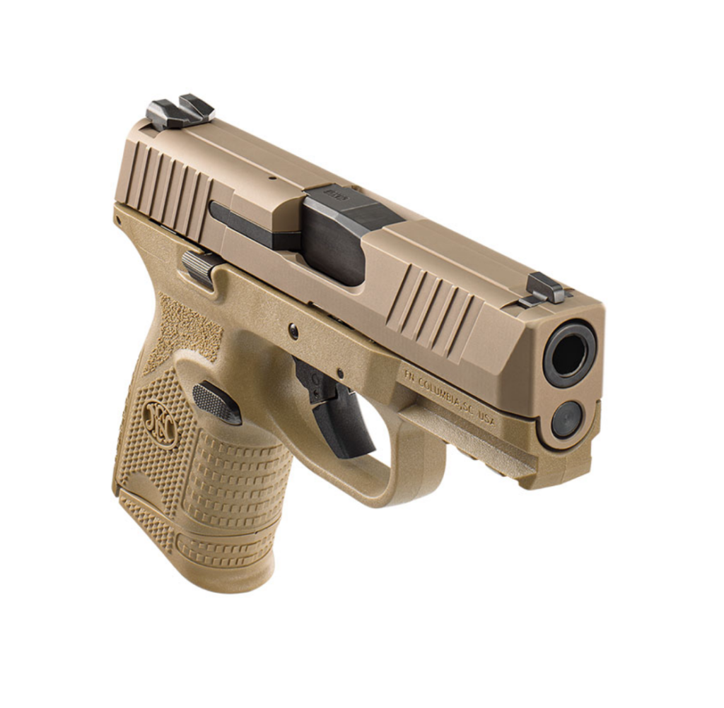 FN America FN 509C 9mm Pistol, Compact FDE (66-100818) | UPC: