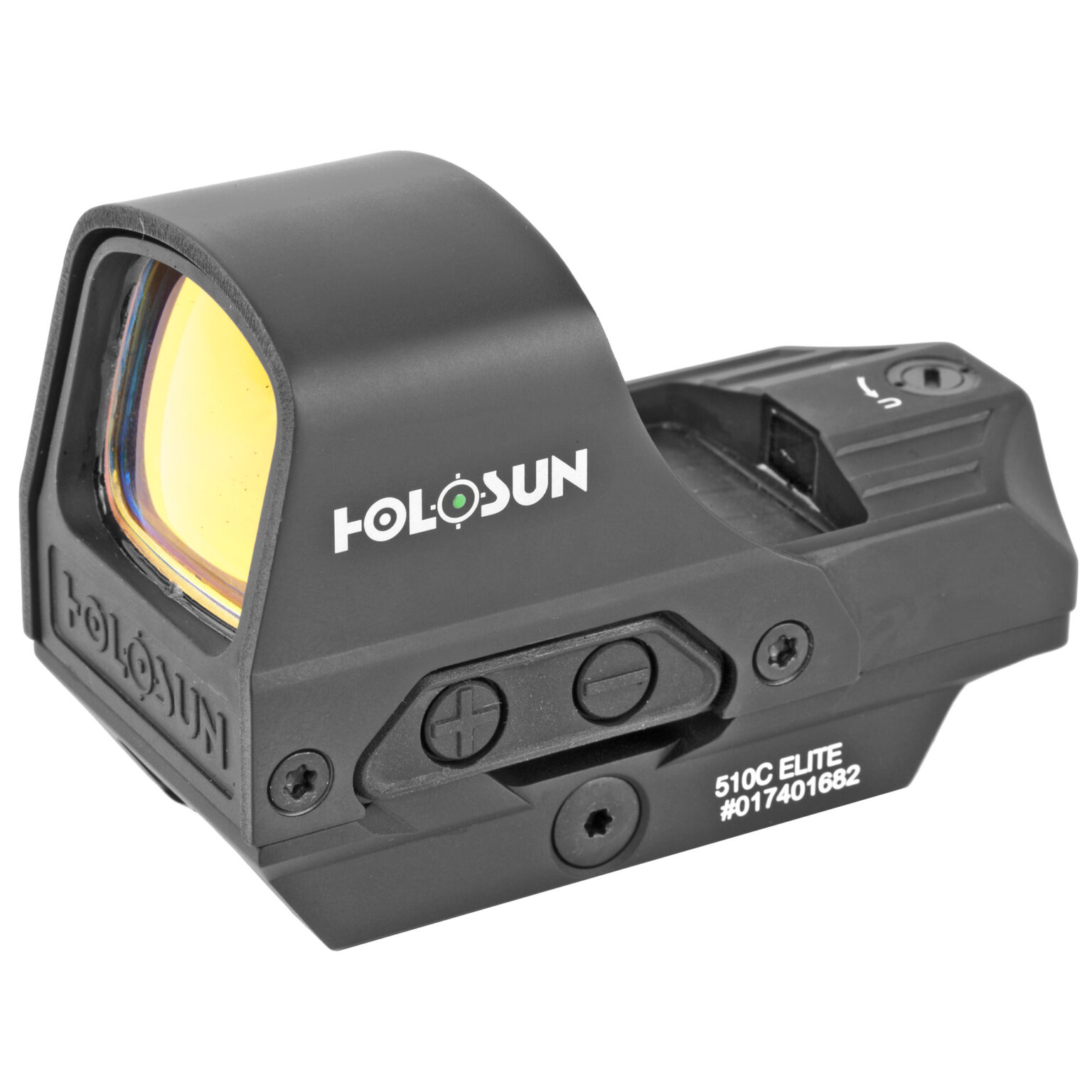 Holosun 510C Open Reflex Sight, Multi Reticle, Black, Green Dot (HE510C ...