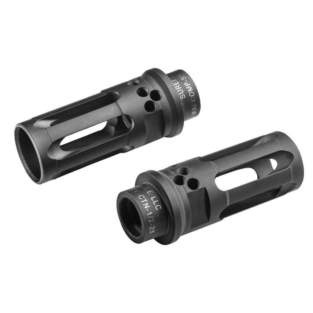 Surefire Warcomp 5.56 Closed Tine Flash Hider/Suppressor Adapter (WARCOMP-556-CTN-1/2-28) | UPC ...