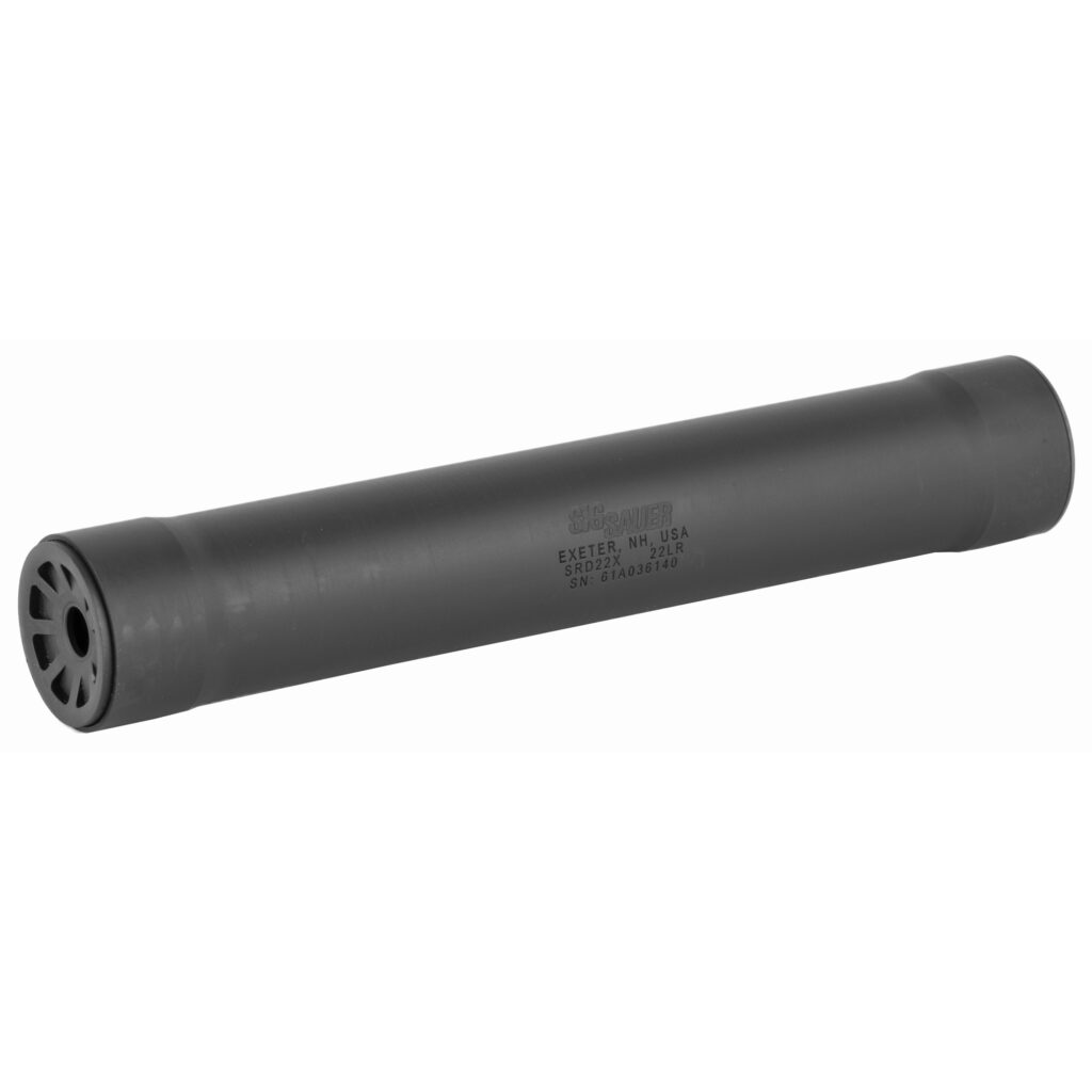 Sig Sauer SDR22X Titanium 22LR Silencer, Black (SRD22X)