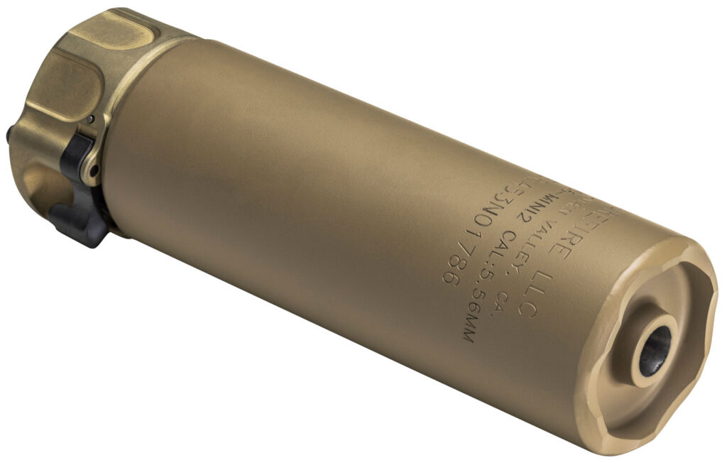 Surefire SOCOM Mini2 5.56mm Silencer, Dark Earth (SOCOM556-MINI2-DE ...