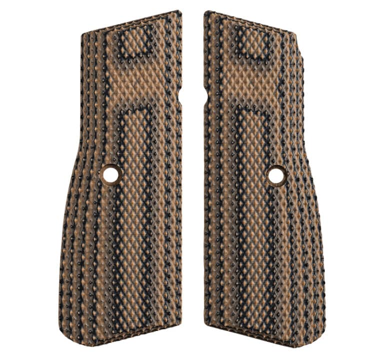 FN, High Power Grips, G10, Hyena Brown (20-100624) | UPC: 845737000000