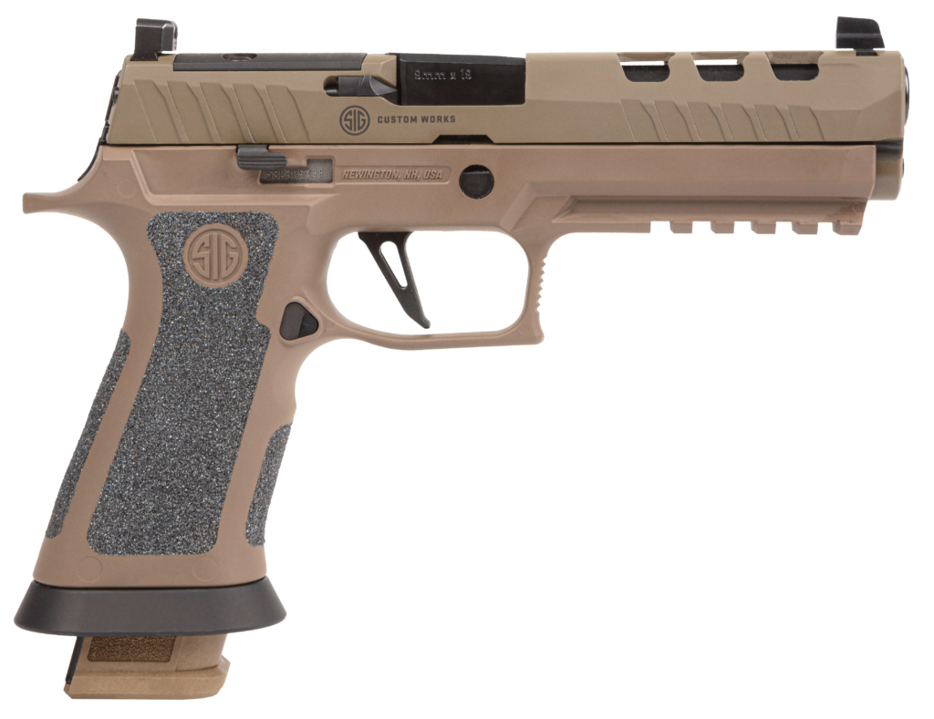 Sig Sauer P320 XFIVE DH3 9mm Pistol, Coyote (320X5-9-DH3)