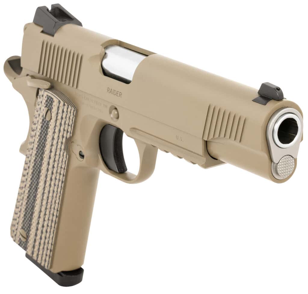 Tisas 1911 Raider, Single Action Only, Full Size, 45 ACP, Flat Dark ...