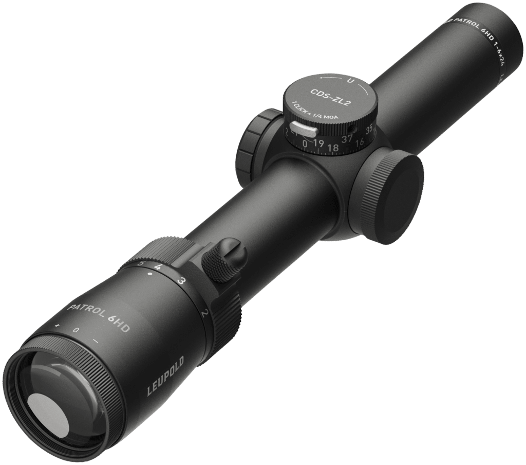 Leupold, Patrol 6HD, Rifle Scope, 1-6Xx24mm SFP, 30mm Tube, CMR2 ...