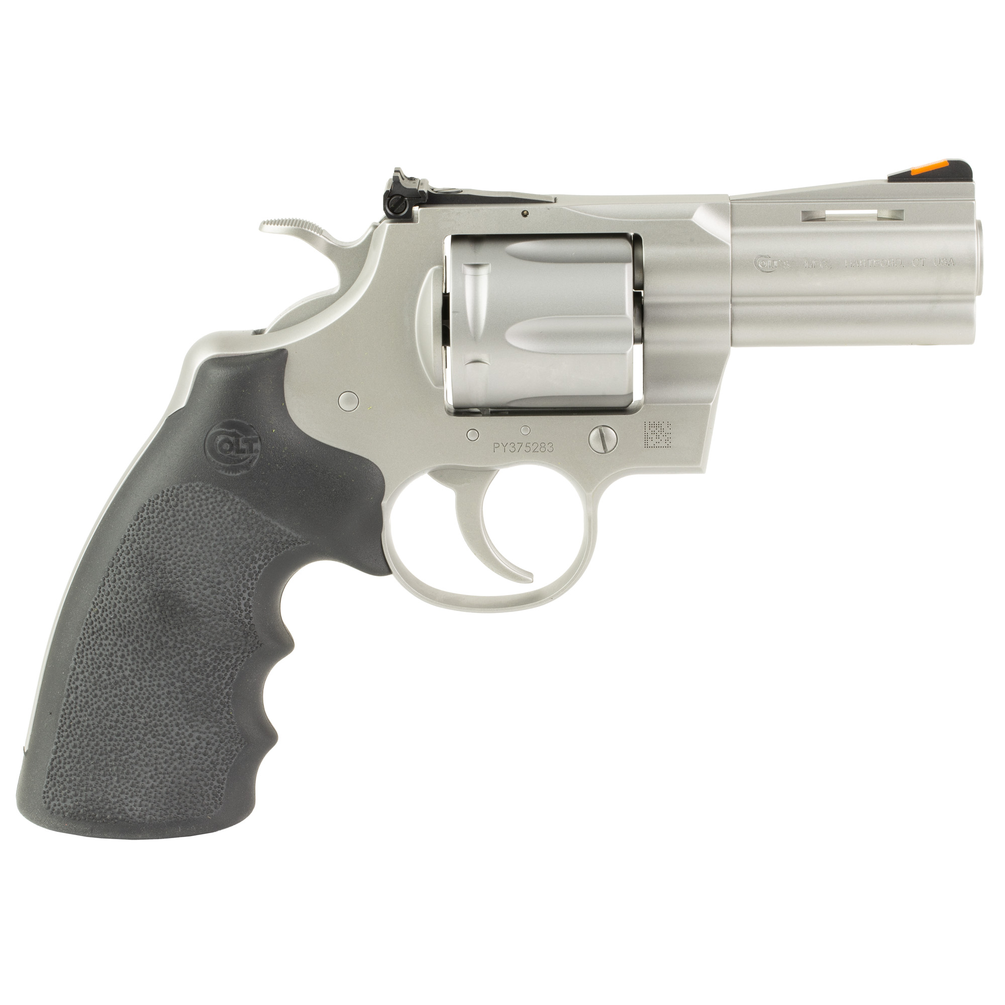 Colt, Python, 357 Magnum/38 Special, 3", Stainless, Revolver (PYTHON ...