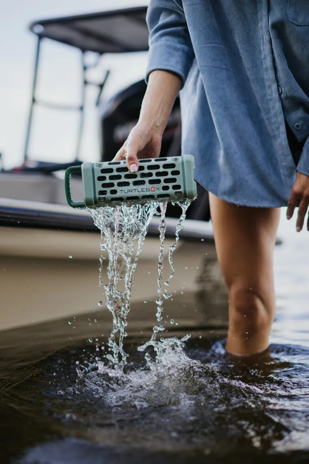 Turtle Box Ranger Portable Speaker, Waterproof (TB-RANG-G1) | UPC: